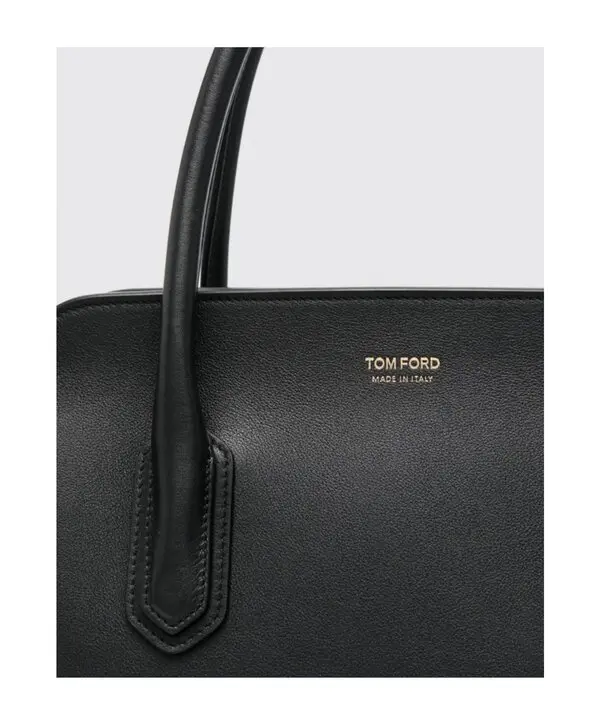 TOM FORD Alexander Medium Top Handle Tote Bag - Black