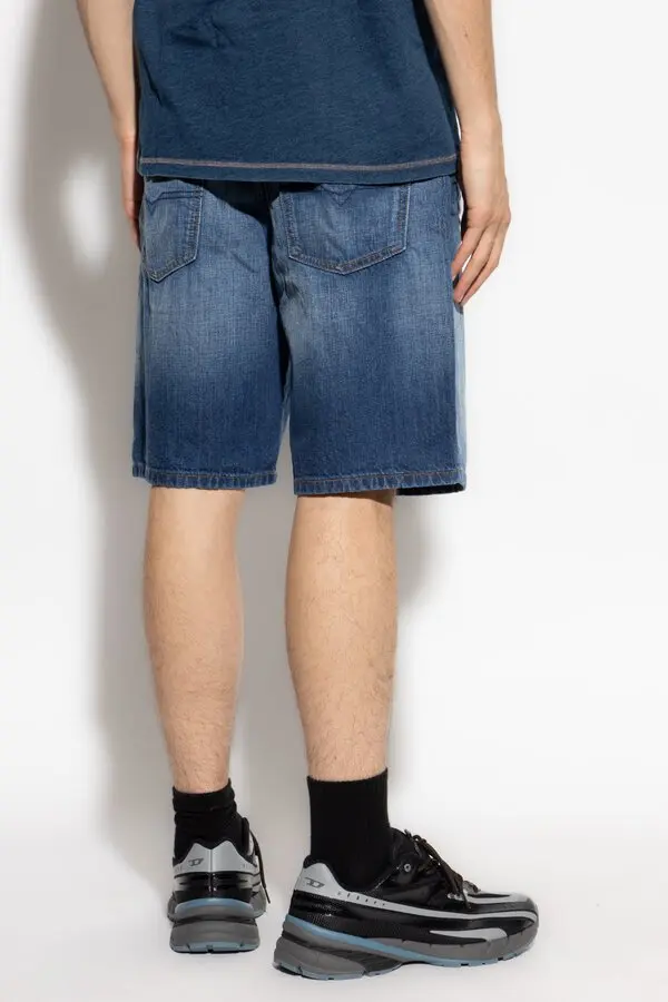 DIESEL® Regular Fit Denim Shorts
