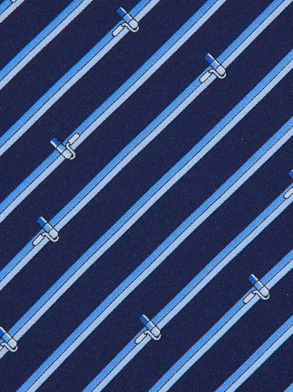 FERRAGAMO Printed Neck Tie