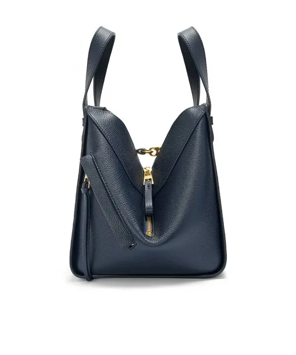 Loewe Compact Hammock Bag - Deep Navy Blue