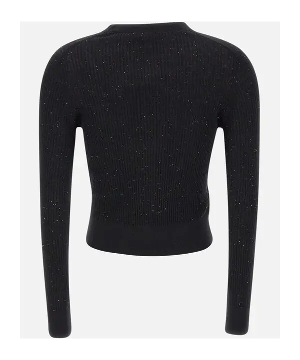 Max Mara Crewneck Button-up Cardigan