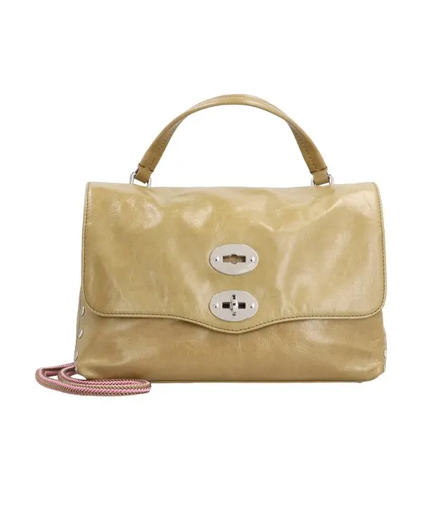 ZANELLATO Flip Shoulder Bag - Nude