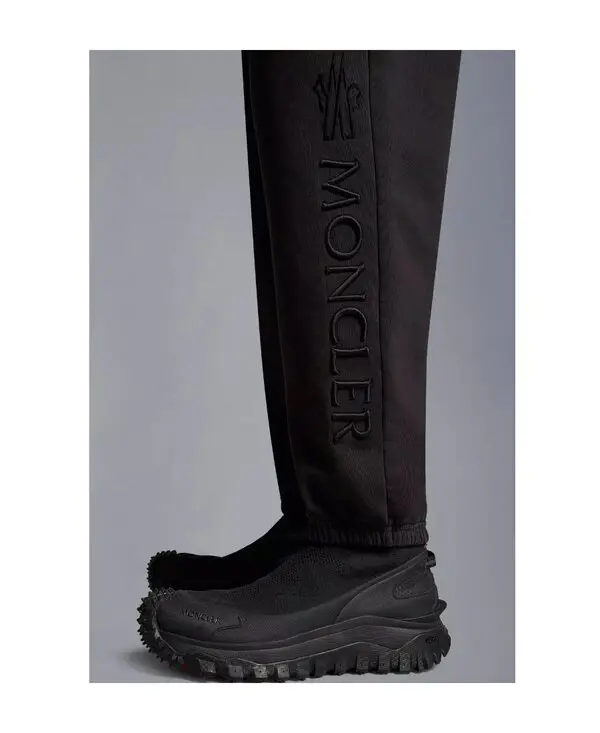 Moncler Logo Embroidered Track Trousers