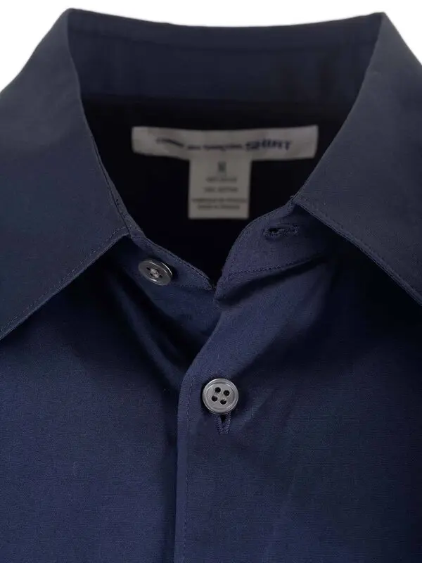 Comme Des Garçons Long-sleeved Shirt - Blue