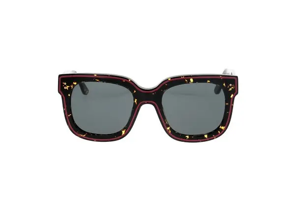 Marni Tortoiseshell Logo Sunglasses