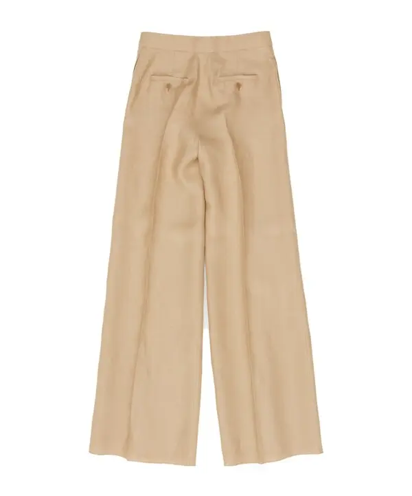 Max Mara Pleated Straight-leg Trousers