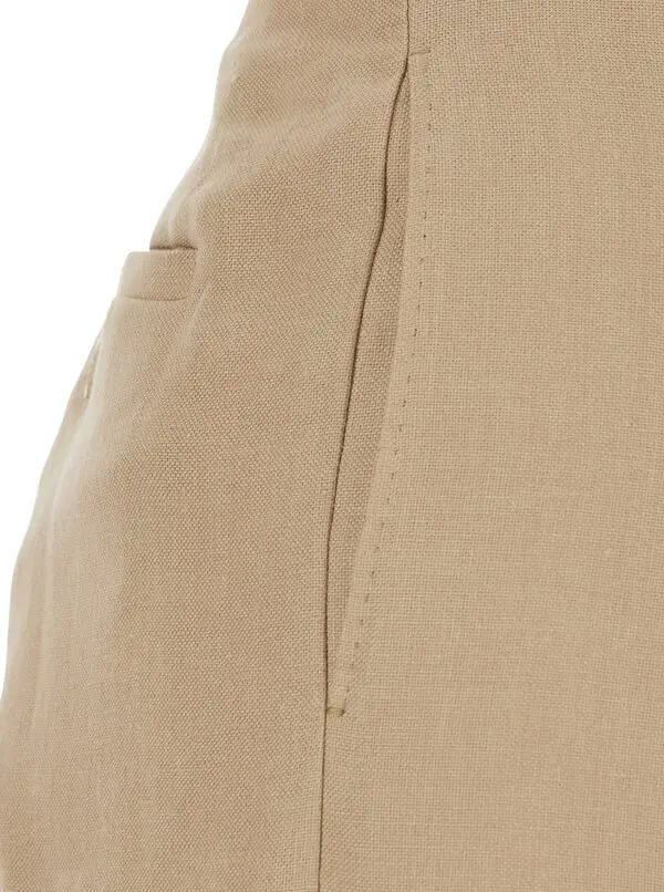 Max Mara Pleated Straight-leg Trousers