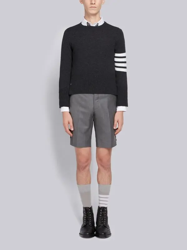 Thom Browne 4-bar Knitted Pullover