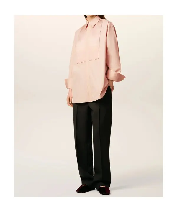 Ami Logo Patch Oversized Shirt