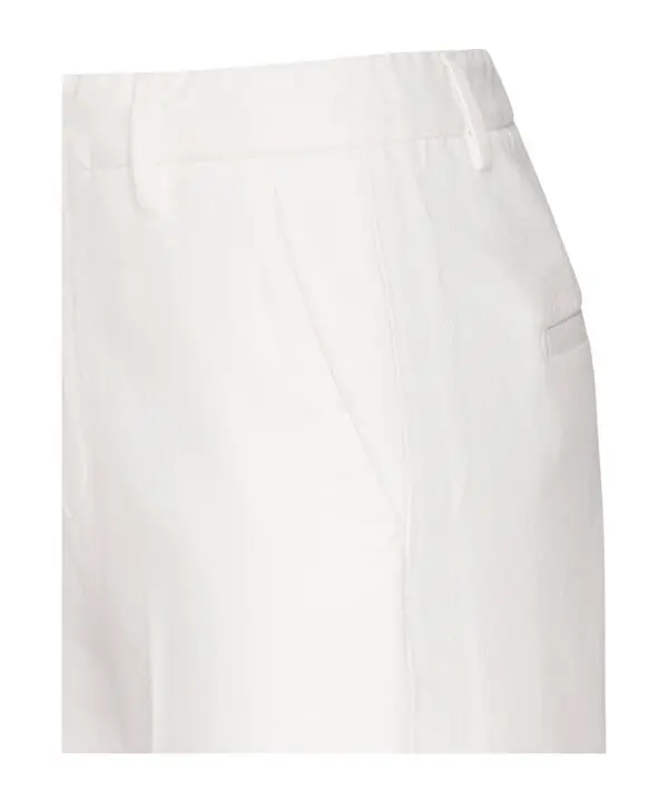 DONDUP Tailored Shorts With Front Placket And Rear Pockets