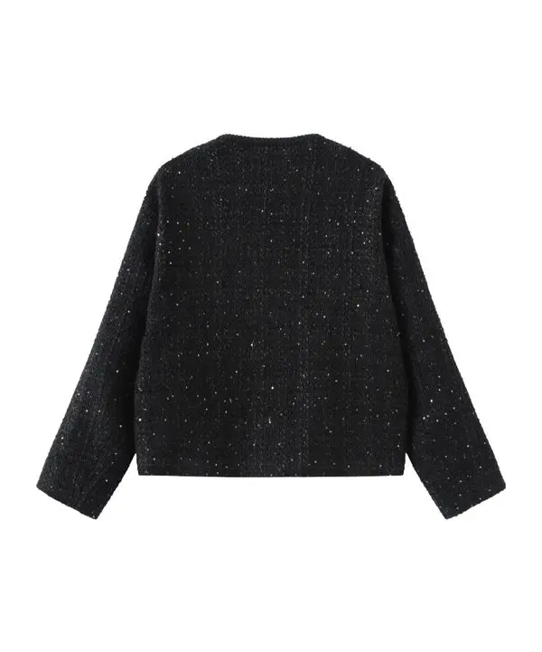 Marissa Chiara V-neck Embellished Jacket