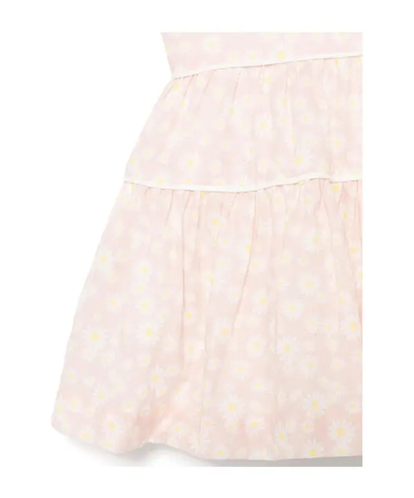 IL GUFO Round Neck Tiered Dress