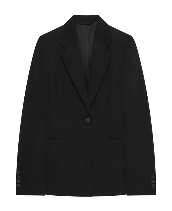 Givenchy Single-breasted V-neck Jacket - White