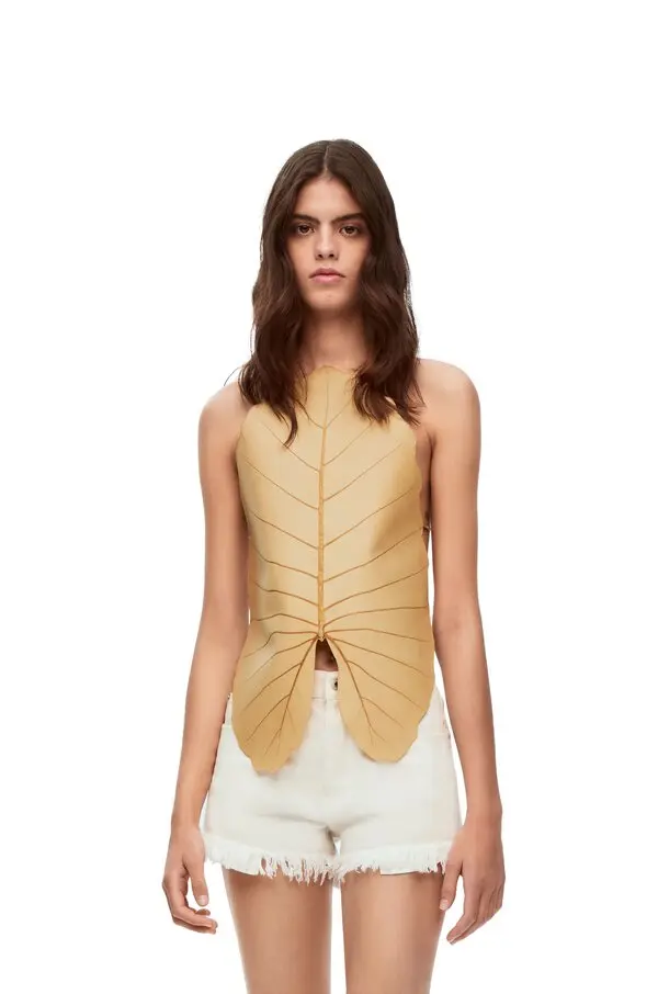 Loewe Leaf Applique Top