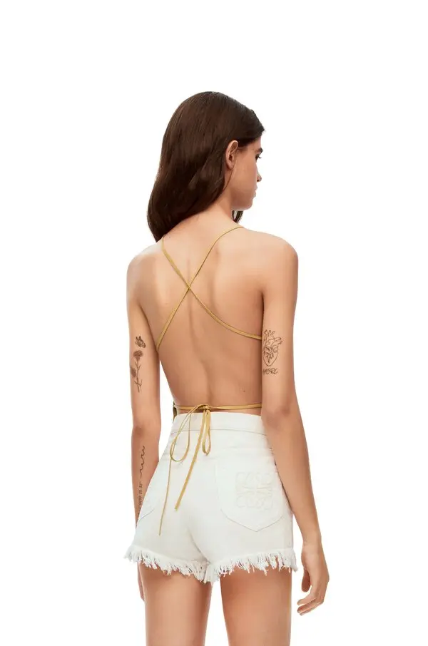 Loewe Leaf Applique Top
