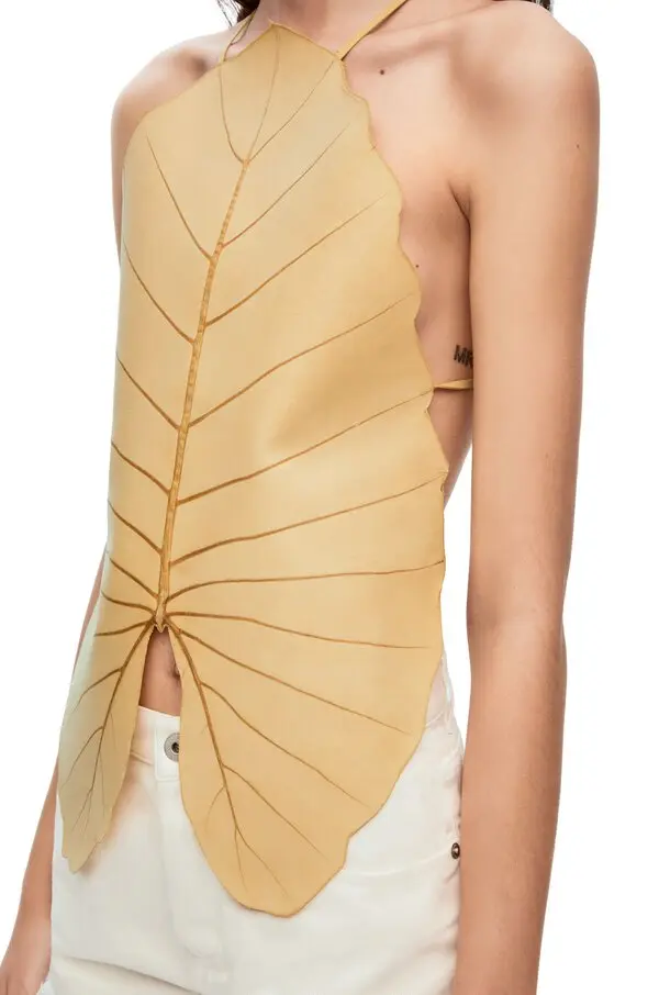 Loewe Leaf Applique Top