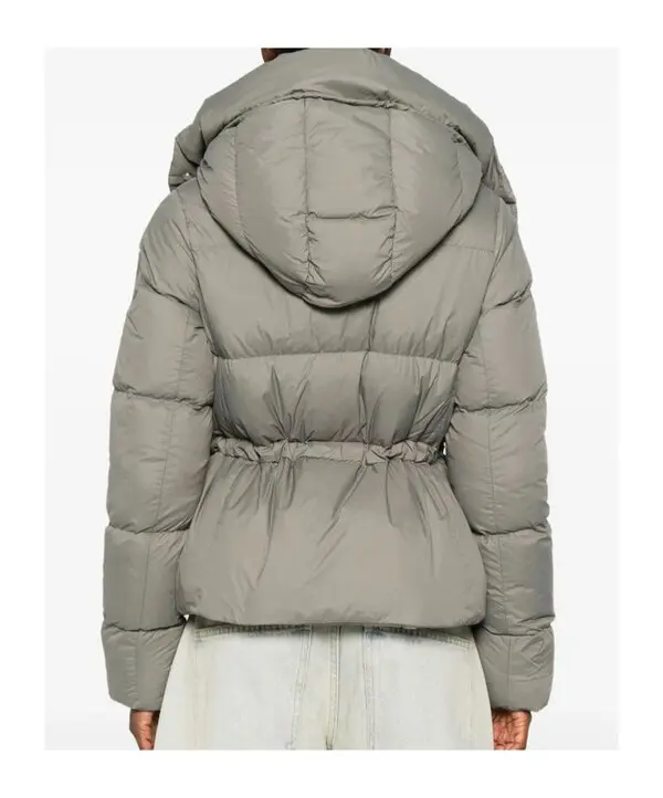 Canada Goose Montgomery Puffer Jacket With Drawstring Waist - Green