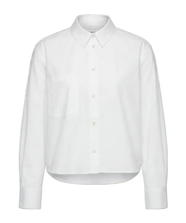 ANINE BING Essie Cropped Pocket Shirt