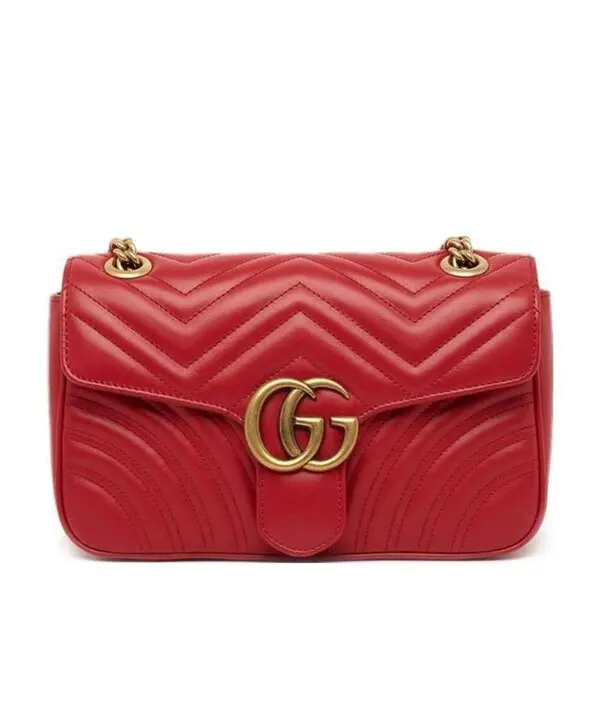 Gucci Gg Marmont Small Matelassé Shoulder Bag