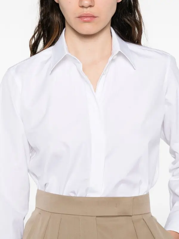 Max Mara Maroso Button-up Long-sleeved Shirt