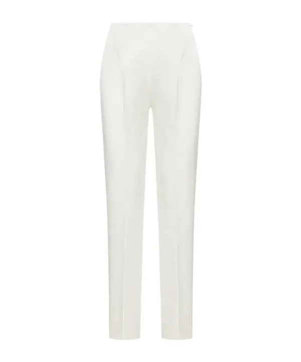Sportmax High Waist Straight Leg Pants