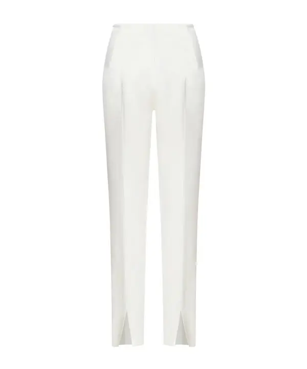 Sportmax High Waist Straight Leg Pants