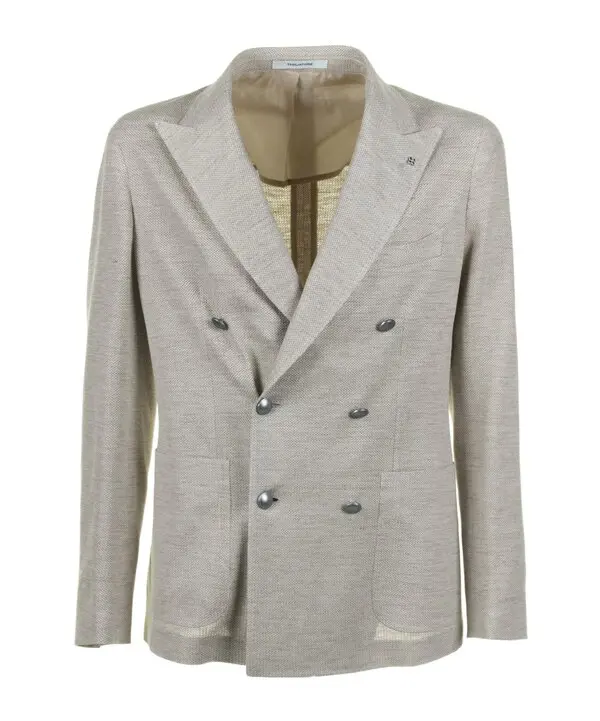 Tagliatore Double-breasted Blazer - Gray