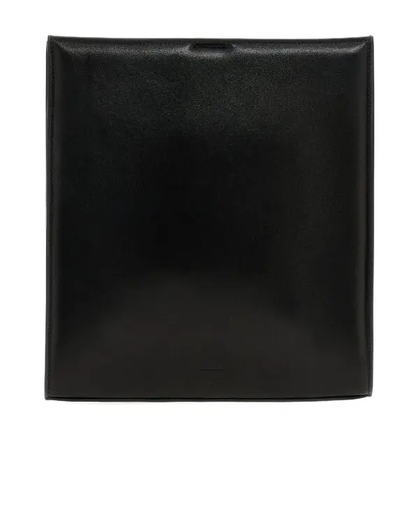 JIL SANDER Small Tangle Shoulder Bag - Black