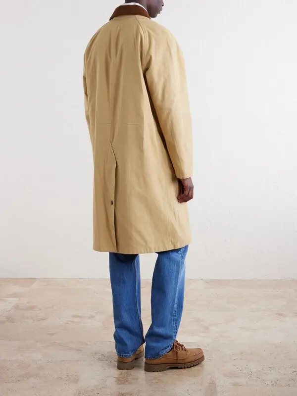 DRAKE'S Reversible Cotton And Linen-blend Jacket - Neutrals
