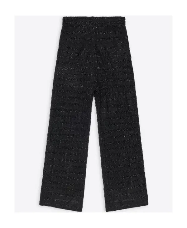 Balenciaga Tweed Metallic Thread Trousers
