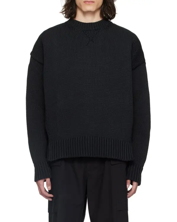 JIL SANDER Drop Shoulder Knitted Jumper