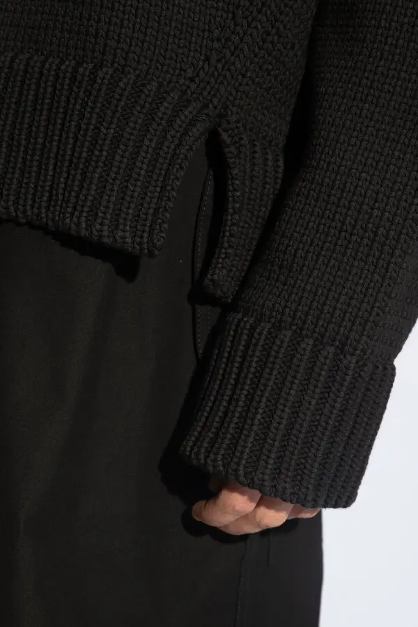 JIL SANDER Drop Shoulder Knitted Jumper