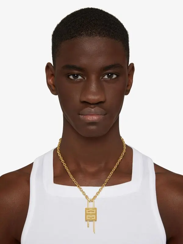 Givenchy 4g Padlock Necklace