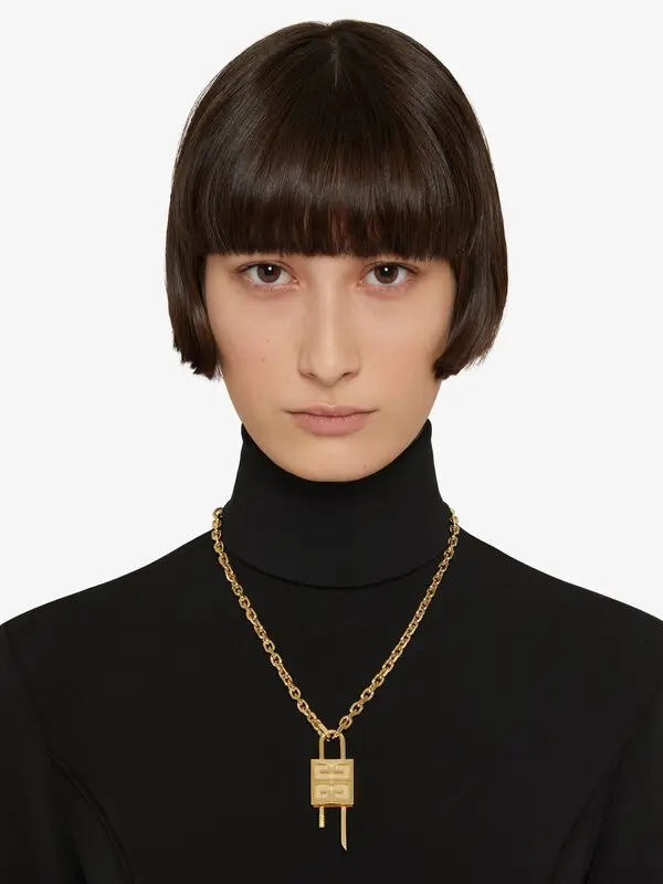 Givenchy 4g Padlock Necklace