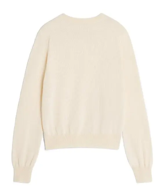 Maison Kitsuné Baby Fox Regular Jumper - White