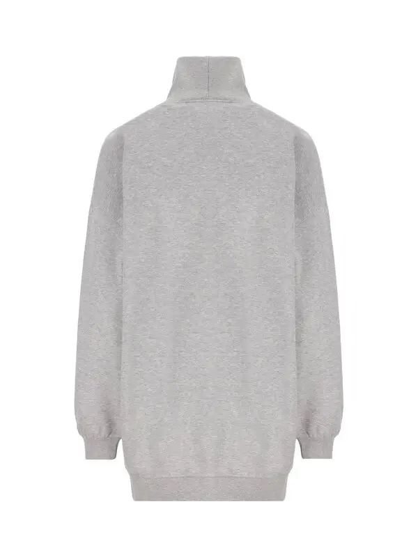 Gucci Logo Patch Turtleneck Sweatshirt