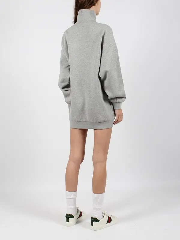 Gucci Logo Patch Turtleneck Sweatshirt