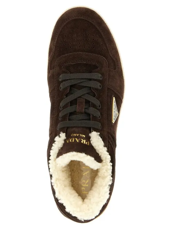 Prada Downtown Lace-up Sneakers