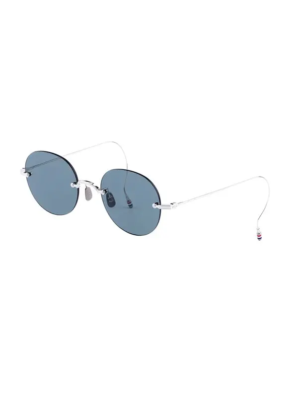 Thom Browne Round Frame Sunglasses - Blue