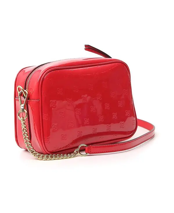 Fendi Karligraphy Embossed Crossbody Bag