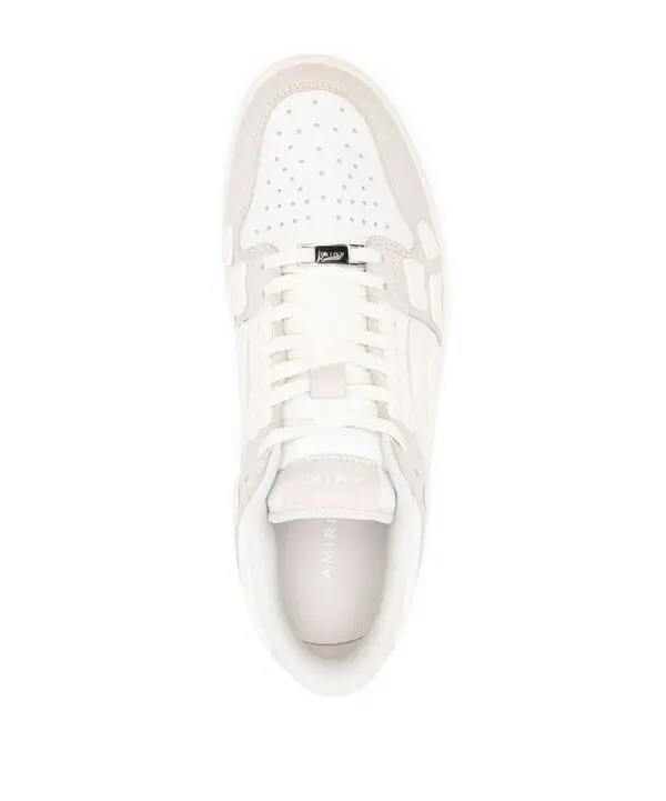Amiri Low-cut Lace-up Sneakers - White