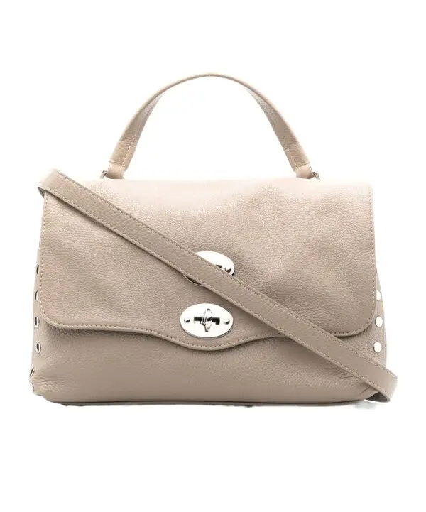ZANELLATO Flip Shoulder Bag - Nude