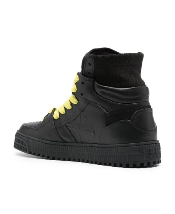 Off-White 3.0 Off Court High Top Sneakers - Black