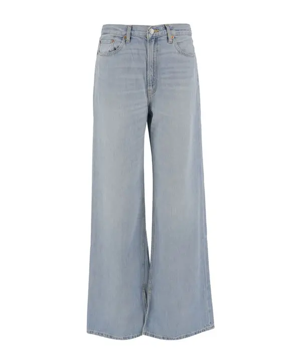 RE/DONE Wide-leg Jeans - Gray