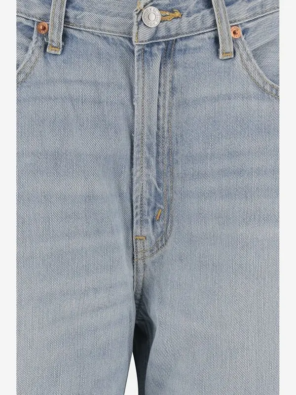RE/DONE Wide-leg Jeans - Gray