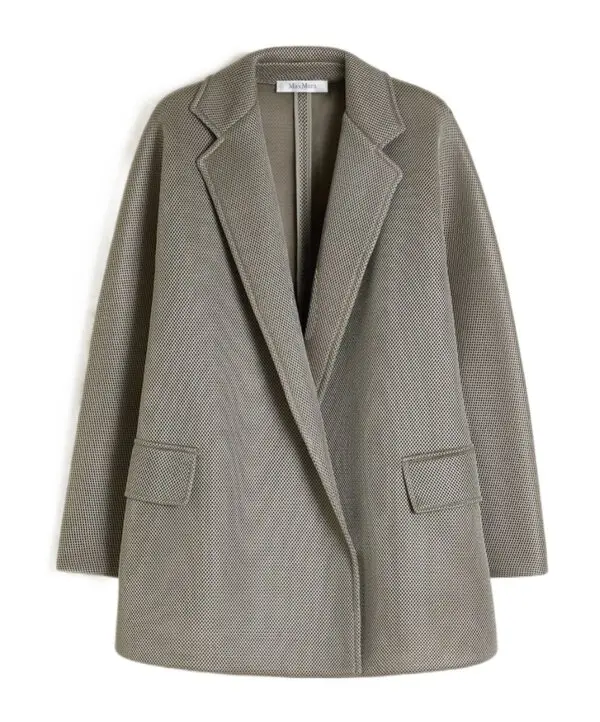 Max Mara Mxsshock Pocket Jacket - Medium Gray