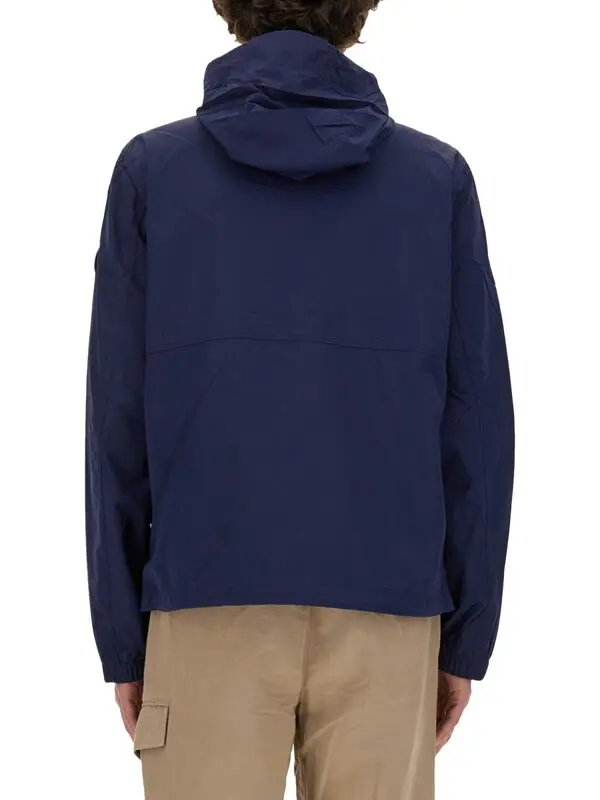 Woolrich Zip-up Crinkle Windbreaker Jacket