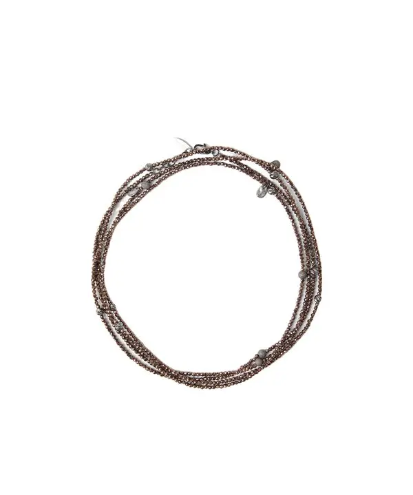Brunello Cucinelli Monile Charm Bracelet - Brown