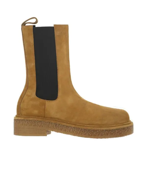 Bottega Veneta Haddock Suede Chelsea Boots - No