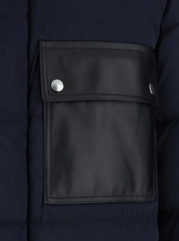 Bottega Veneta Padded Hooded Jacket - Black